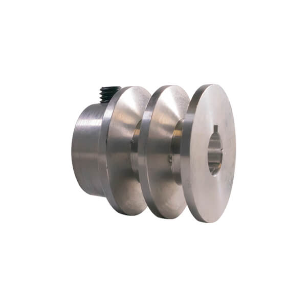 2 in. Cast Aluminum Dual Belt Drive Pulley – Dock Builders Supply